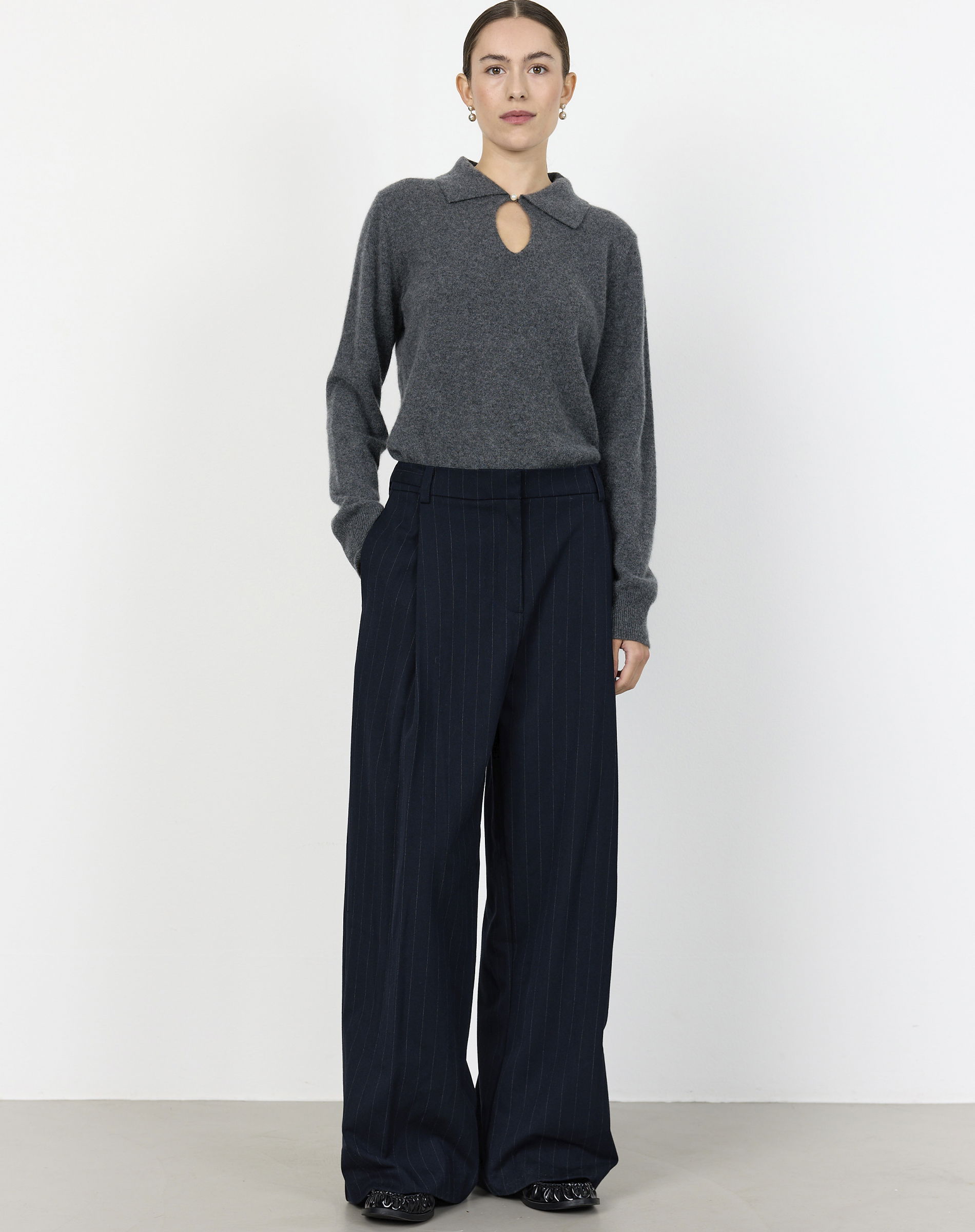 Leveté Room - LR-Olivia 2 Bukser- Winter Sky Combi